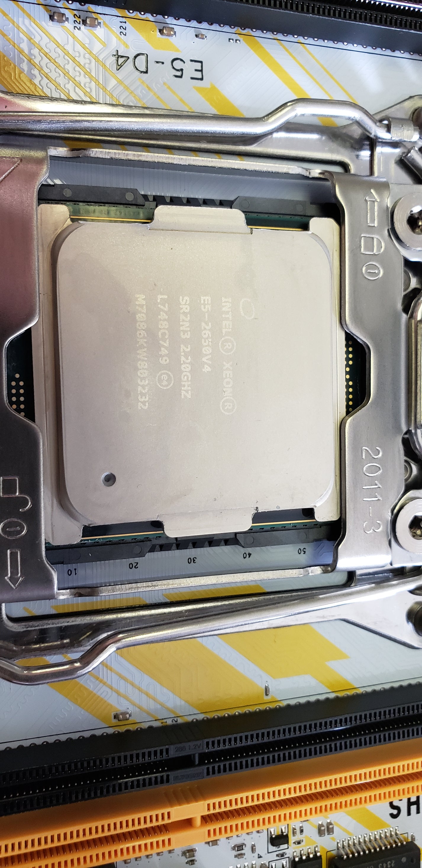 QIYIDA X99 Motherboard Set Combo Xeon Kit E5 2650 V4 CPU LGA 2011-3 Pr ...